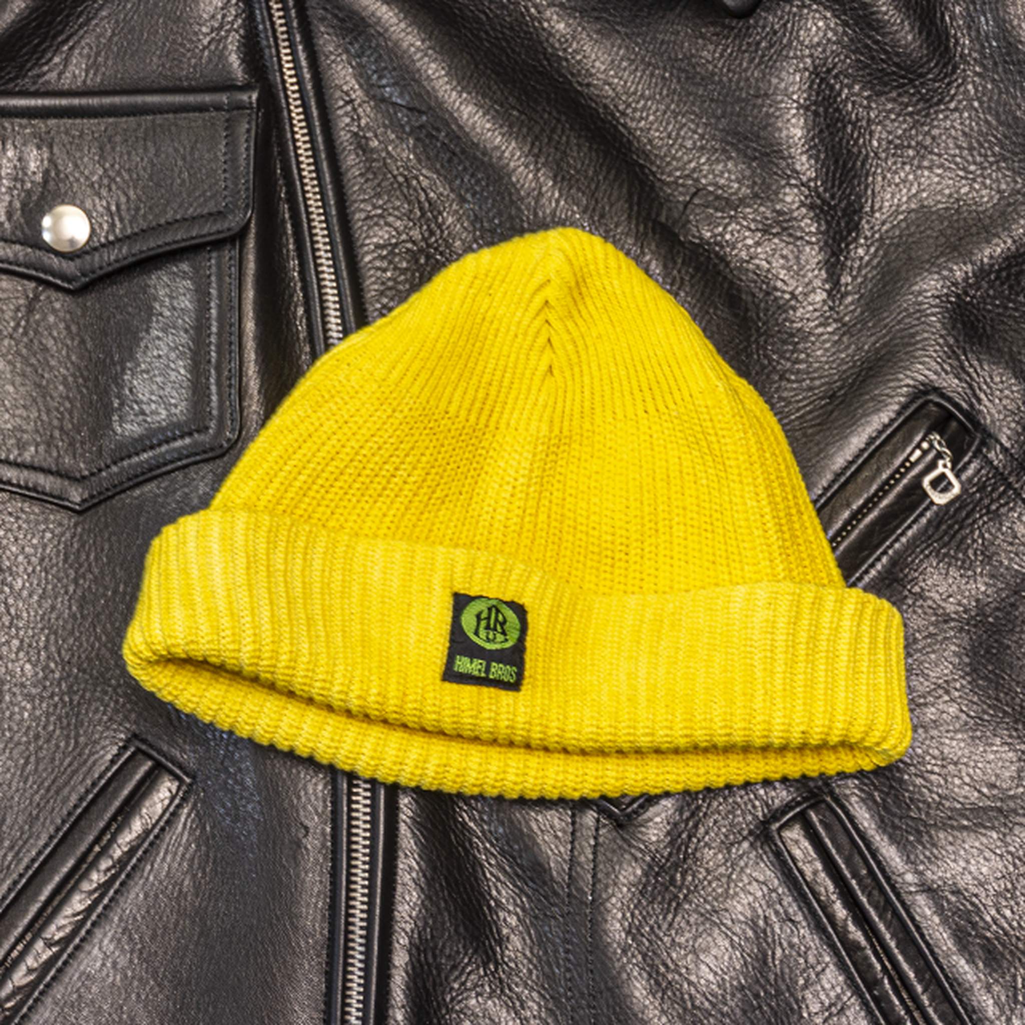 Natural Dyed Watch Caps: Process Pics - Himel Bros. Leather