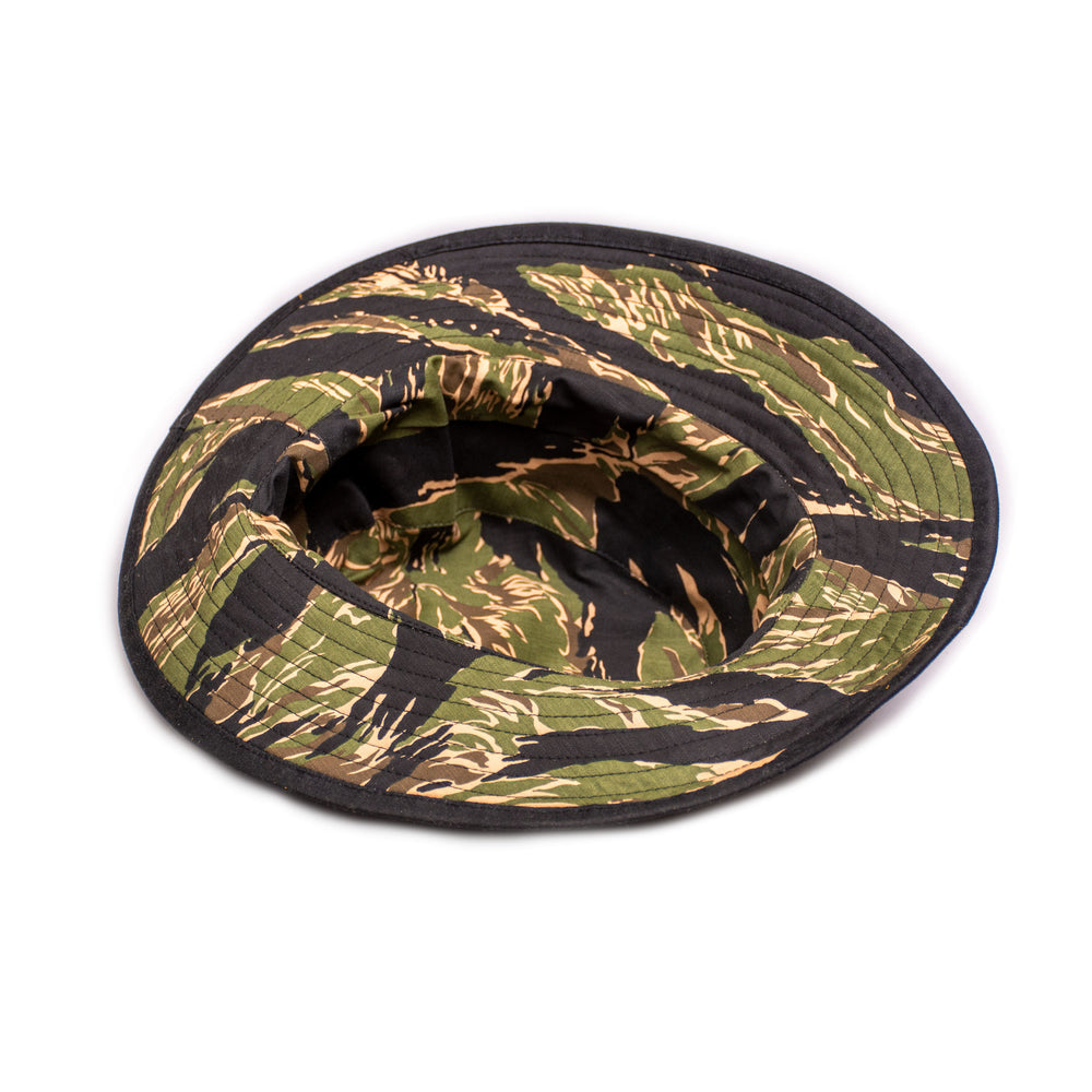 Himel Bros. Bespoke Reversible Chindit Bush Hat - Himel Bros. Leather