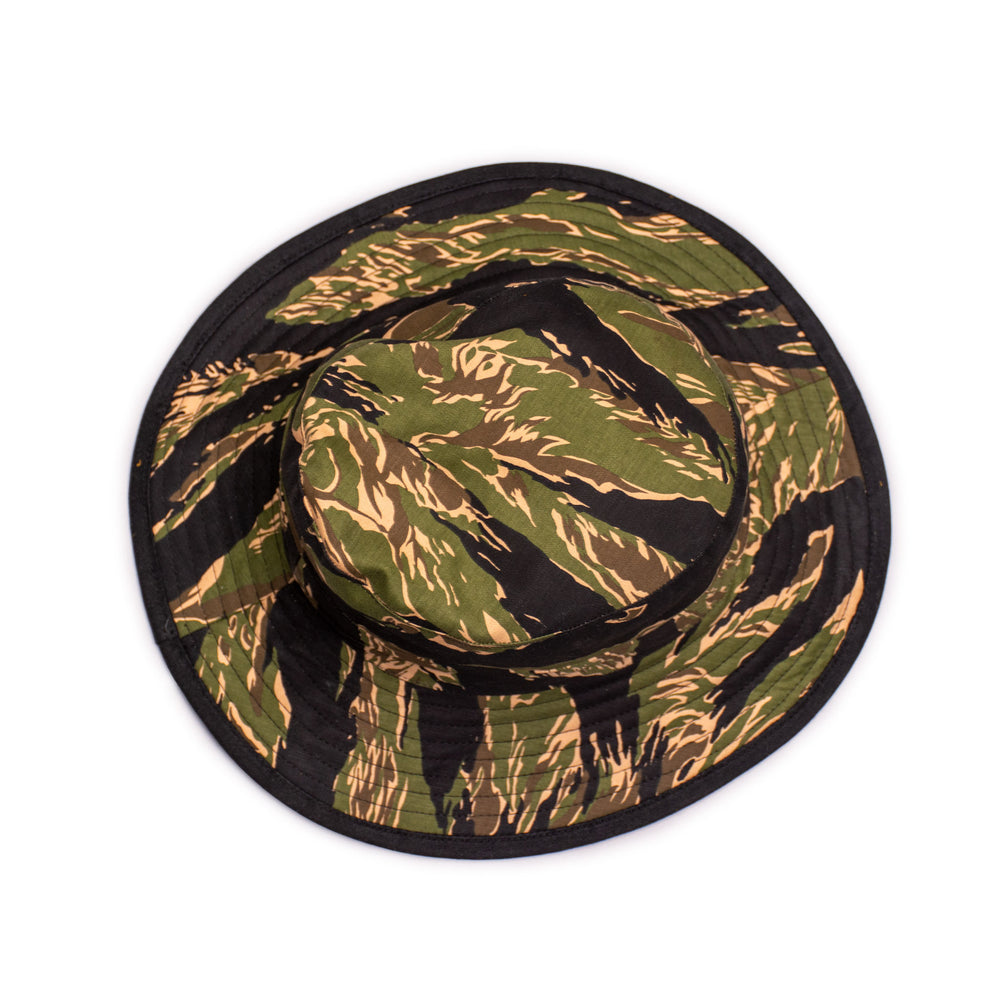 Himel Bros. Bespoke Reversible Chindit Bush Hat - Himel Bros. Leather