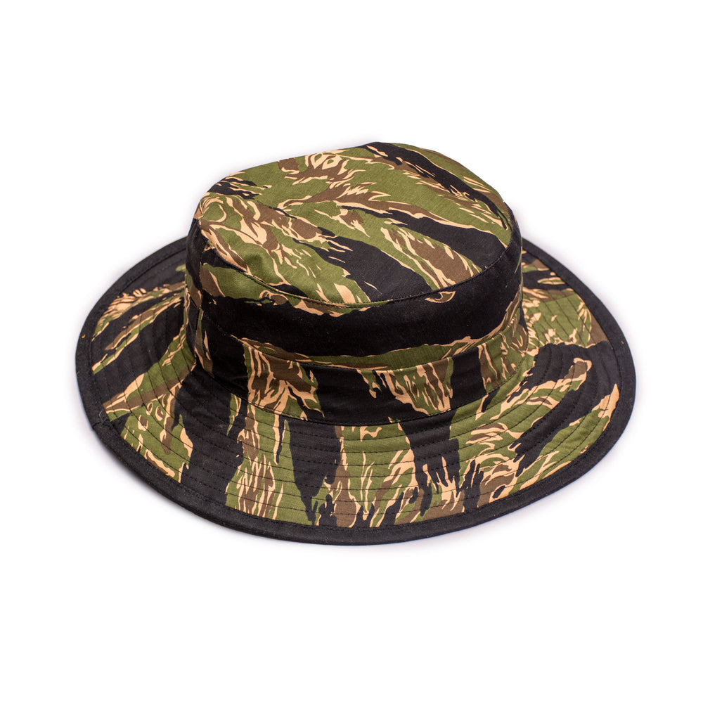 Himel Bros. Bespoke Reversible Chindit Bush Hat - Himel Bros. Leather